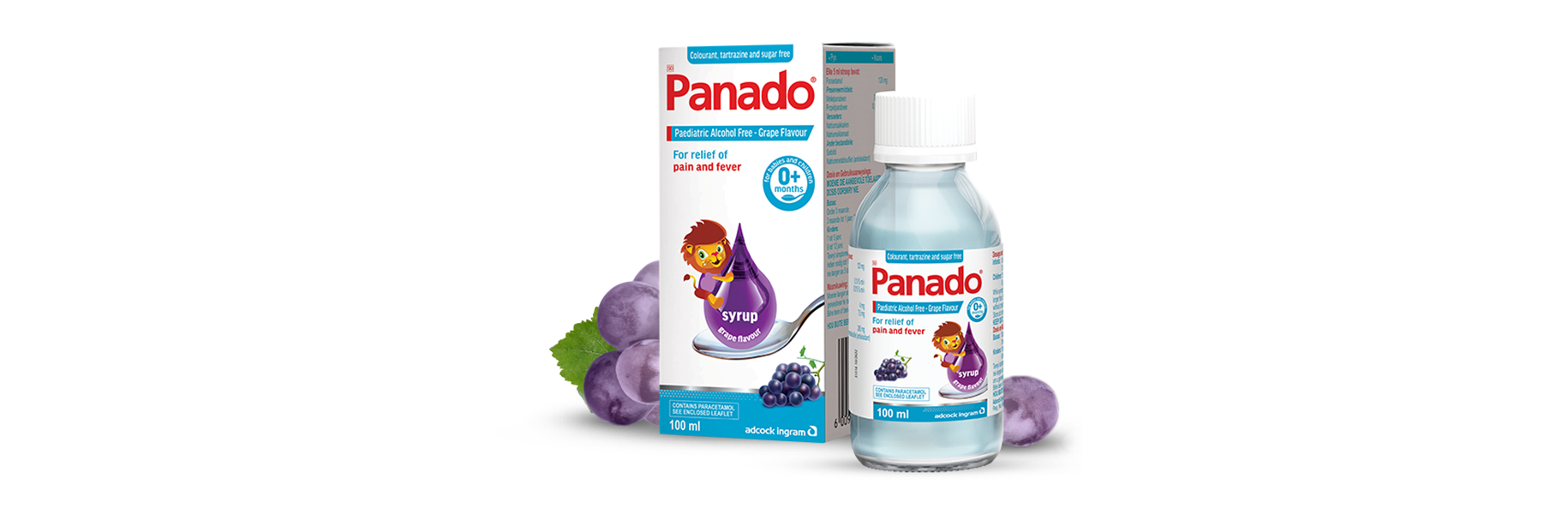 Important Notice: PANADO® PAEDIATRIC ALCOHOL-FREE GRAPE FLAVOUR SYRUP ...